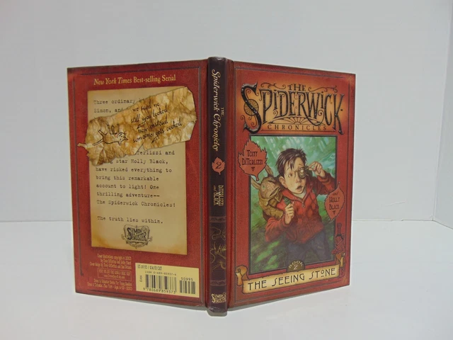 THE SPIDERWICK CHRONICLES: The Seeing Stone by DiTerlizzi & Black Book ...