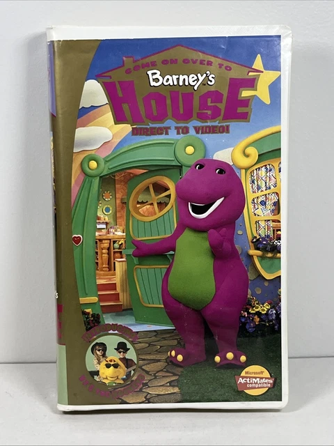 BARNEY - COME on Over to Barneys House (VHS, 2000) BJ & The Rockets $17 ...