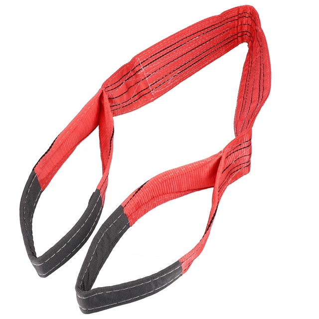 6M LIFTING SLING Soft Hoist Webbing 5T Flat Thickened PES Strap 4.72in ...