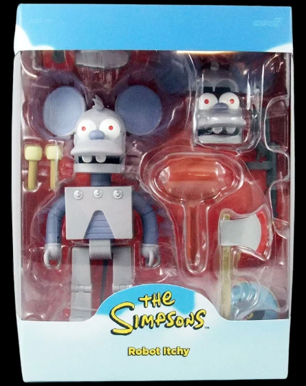 SUPER7 THE SIMPSONS ULTIMATES Wave 1 Robot Itchy £64.99 - PicClick UK