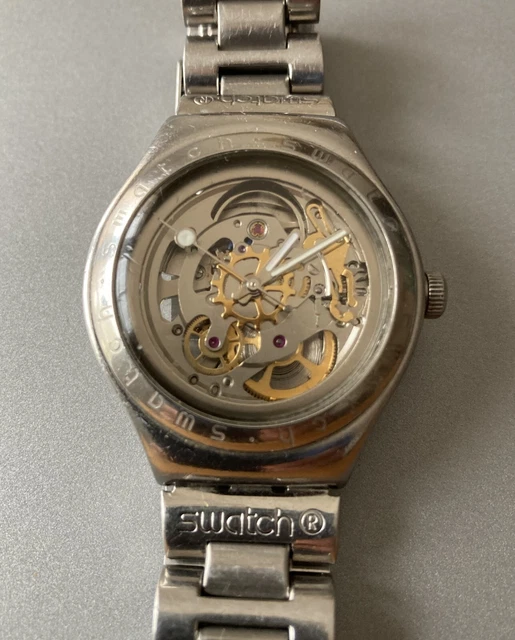 SWATCH IRONY SKELETON Body & Soul YAS100G Automatic / Swatch ...