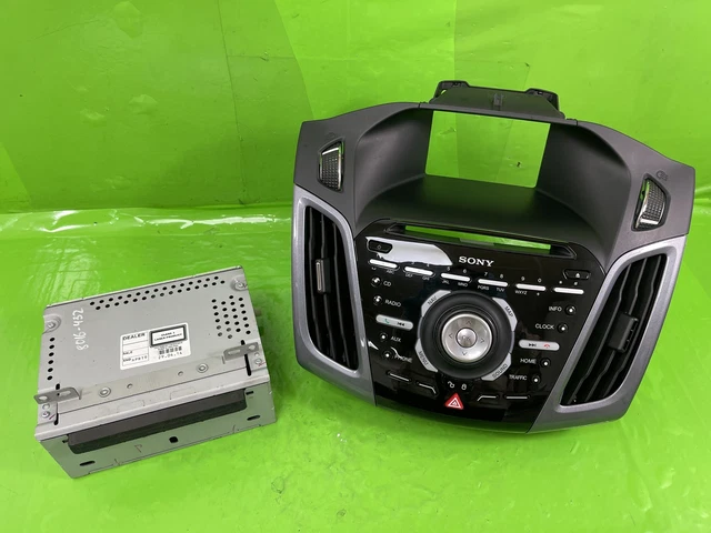 FORD FOCUS MK3 Sony Radio Ahu Dab Lettore Cd + Pannello Fascia 2011 ...