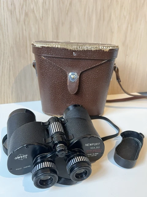 SWIFT NEWPORT 10X50 Binoculars Fully Coated Vintage Extra Wide Field ...