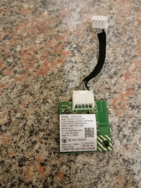 EPSON XP-255/XP-6000 PRINTER Genuine - Wi-Fi Wlan Module - (WLU6320-D69 ...