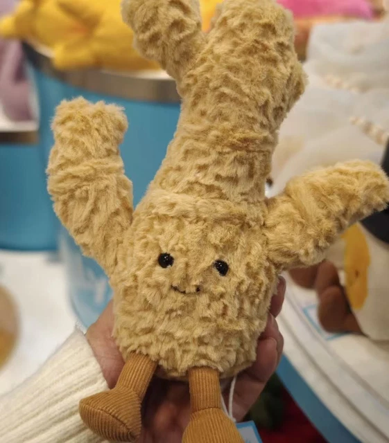 JELLYCAT AMUSEABLES GINGER Plush Toy - New with Label and Dust Cover ...