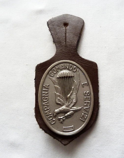FREGIO DISTINTIVO COMPAGNIA Comando Servizi Paracadutisti Folgore Para ...