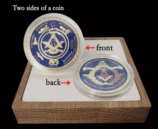 MASONIC COIN - Mark Token - Masonic gift or festive board prize ...