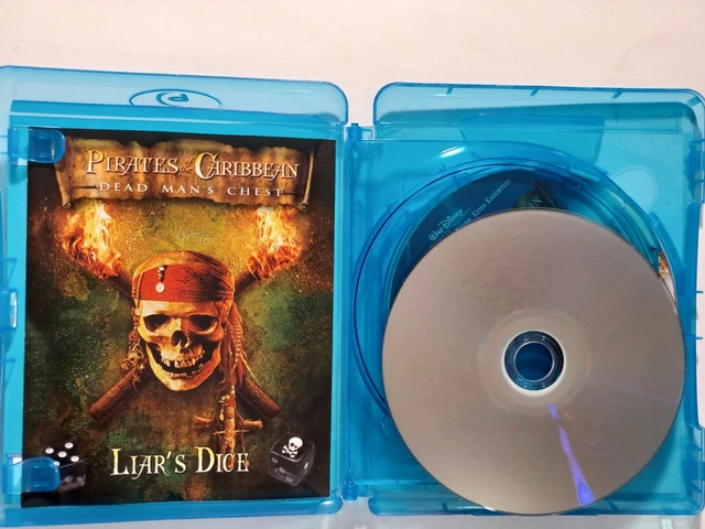 PIRATES OF THE Caribbean Dead Man's Chest Blu-ray Region Free VGC Free ...