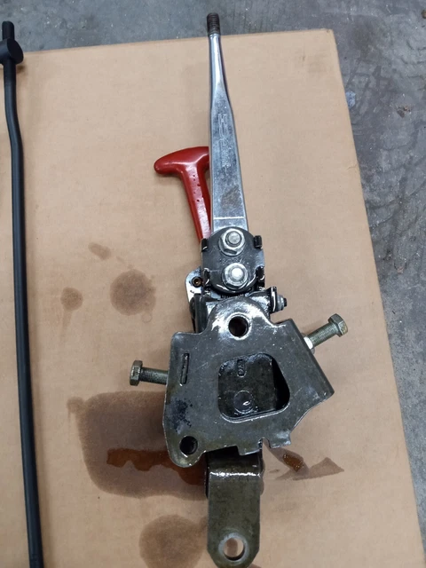 HURST SUPER SHIFTER Muncie 4 Speed W Reverse Lockout Linkage Chevy ...