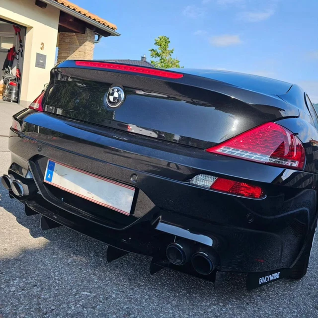 BMW M6 E63 Rear Bumper Diffuser Fancywide £333.83 - PicClick UK