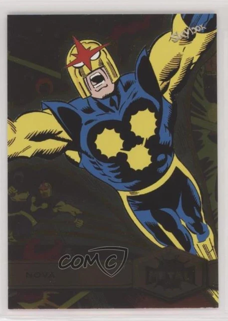 2022 MARVEL METAL Universe Spider-Man High Series Gold Light FX Nova ...