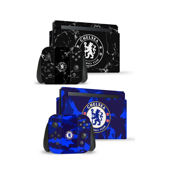 OFFICIAL CHELSEA FOOTBALL Club Mixed Logo Vinyl Skin For Nintendo ...