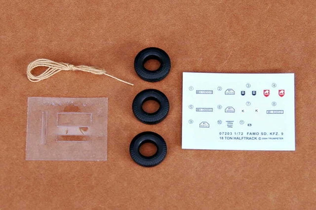 TRUMPETER 07203 1:72 Sd.Kfz.9 Famo Plastic Model Kit EUR 18,98 ...