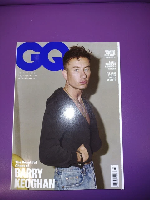 GQ MAGAZINE (UK) February 2024 Barry Keoghan Saltburn/ Brand New EUR 4 ...