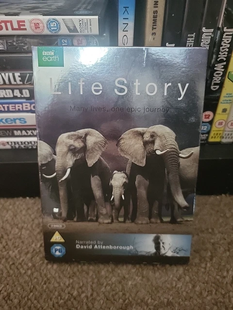 BBC EARTH LIFE Story Narrated By DAVID ATTENBOROUGH £2.00 - PicClick UK