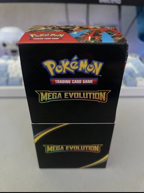 POKÉMON TCG MEGA Evolutions Half Booster Box 18 Packs | Unsealed Outer ...