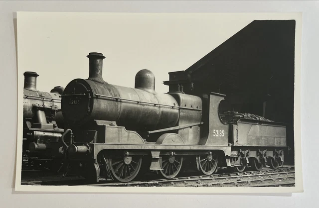 LMS RAILWAY LOCOMOTIVE Photograph - 52135 Bank Hall - D610 £2.99 ...