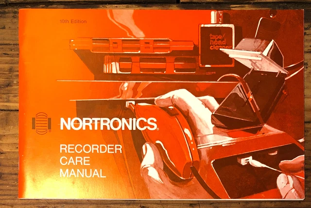 NORTRONICS 1978 REEL to Reel & Tape Players 31pg Owner / User Manual ...