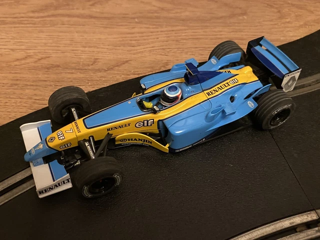 SCALEXTRIC RARE VINTAGE Renault R23 formula 1 / F1 car # 7 superb ...