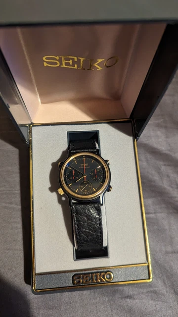 RARE SEIKO 7A28-6040 Chronograph Watch Original Box 1984 VGC £455.00 ...