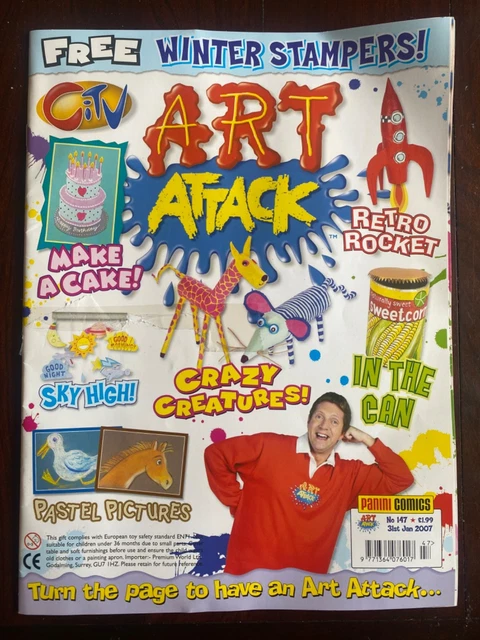 CITV ART ATTACK Magazine 2007 No 147 children kids collectable rare ...