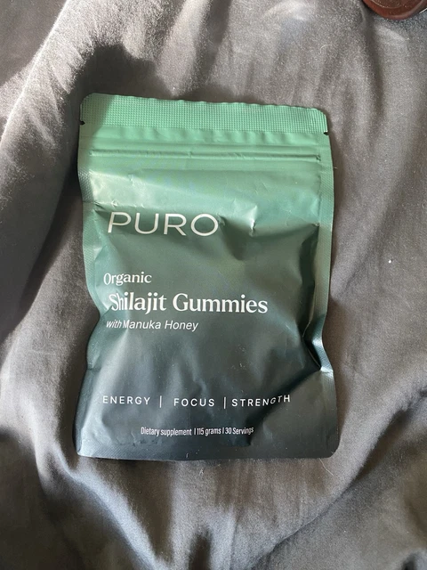 ORGANIC SHILAJIT DAILY Gummies PURO £25.00 - PicClick UK