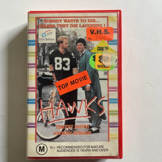 HAWKS VHS 1990 - Dalton Edwards - Classic OOP RARE Big Box First ...