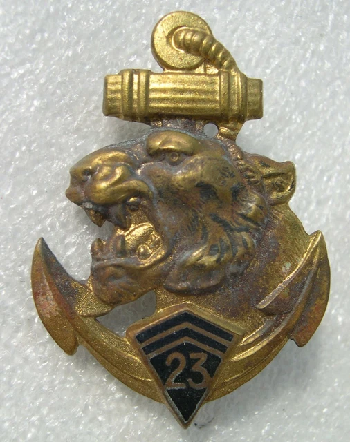 INSIGNE 23° REGIMENT D'INFANTERIE COLONIALE 23eme RIC drago EUR 20,00 - PicClick FR