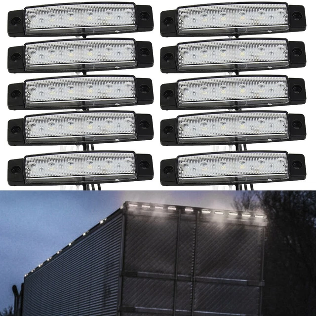 CABINE 6LED ROCK Lumi??re Pont IP65 Marine Escalier Transom 10PCS ...