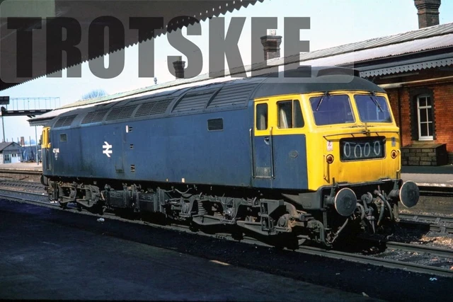 35MM SLIDE BR British Railways Diesel Loco Class 47 47144 1976 Original ...