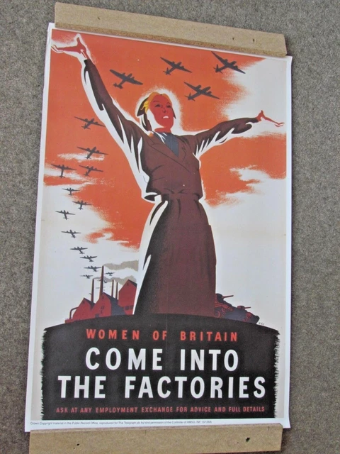 RARE BRITISH WORLD War Two Propaganda Poster By Montgomery Near Ex ...