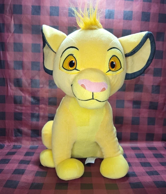 DISNEY THE LION King Simba 13" Sitting Cub Plush Stuffed Animal Toy ...