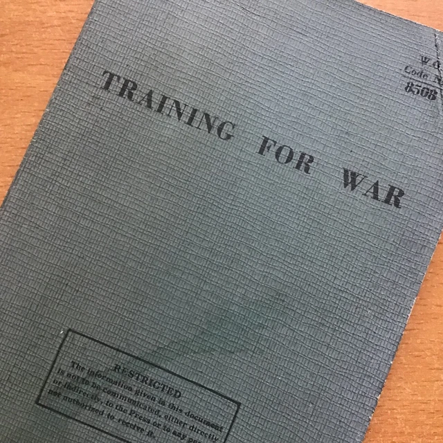 ORIGINAL BRITISH ARMY Training Pamphlet: Training For War, 1950 £8.00 ...
