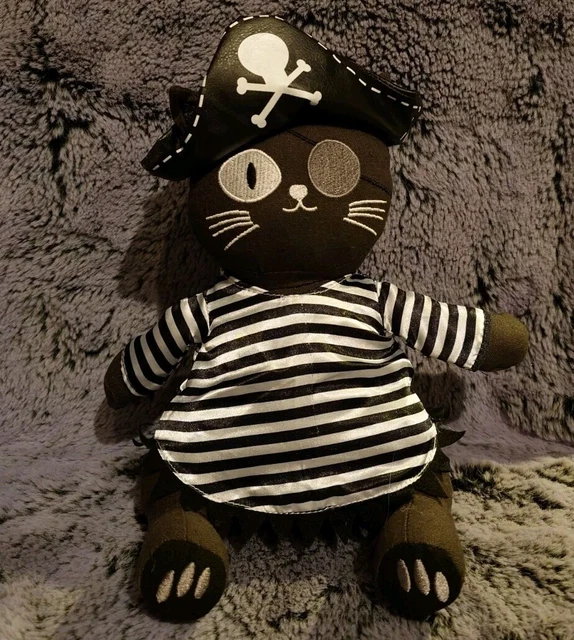 TKMAXX HOMESENSE HALLOWEEN Kitty Cat Plush Pirate - Martha Stewart Cute ...