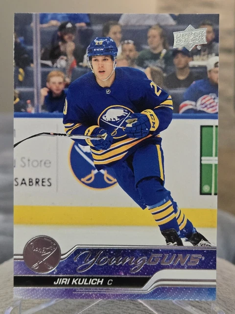 JIRI KULICH 2023-24 pistolets étendus à pont supérieur RC #710 - SABRES ...