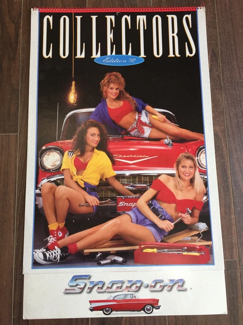 1992 SNAP ON Tools Collectors Edition Pin Up Girl Calendar $29.99 ...