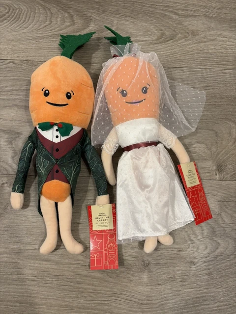 BNWT ALDI 2025 KEVIN & KATIE The CARROT Married In BRIDAL WEDDING ...