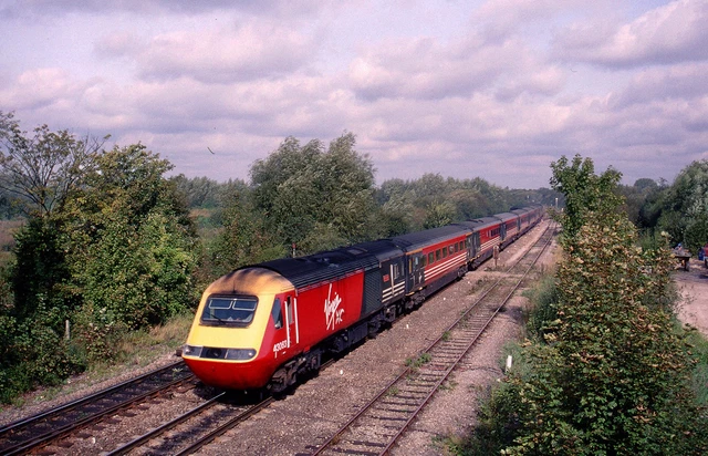 ORIGINAL 35MM RAIL Slide HST 43063 VXC Near Didcot 20 9 1997 ...