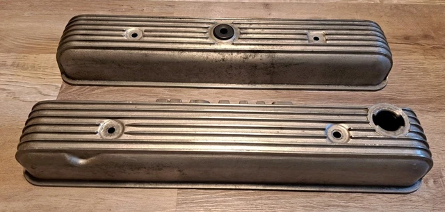 RARE VINTAGE 1960'S BUICK NAILHEAD CAST ALUMINUM VALVE COVERS $153.85 ...