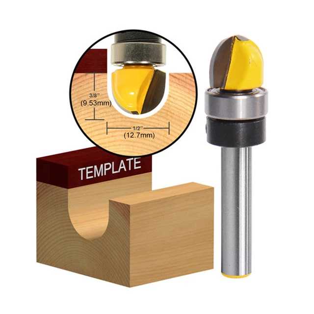 1/4& RADIUS CORE Box Template Router Bit - 1/4" Shank $10.55 - PicClick