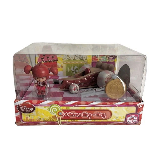 DISNEY STORE WRECK-IT Ralph Sugar Rush Key Racer Jubileena Bing Bing ...