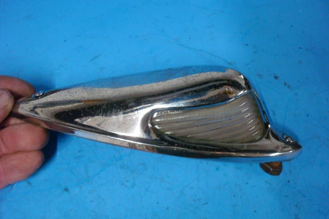 HARLEY DAVIDSON PANHEAD knucklehead flathead originl front guide fender ...