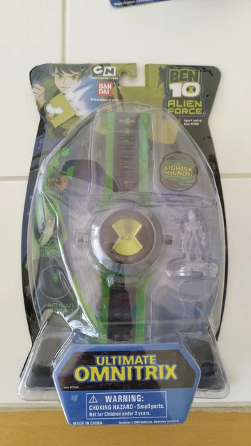MONTRE BEN 10 Ultimate Omnitrix action figure ten Omniverse bandai disc ...