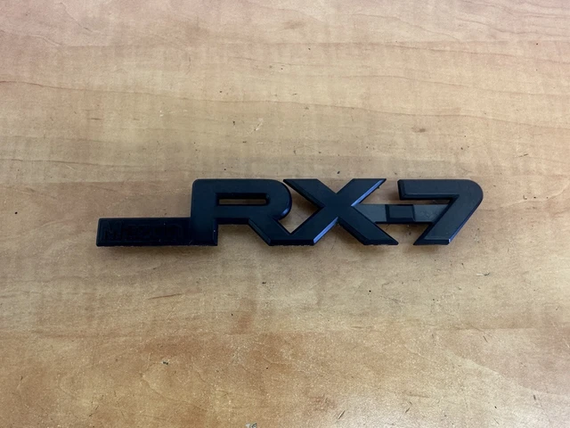 86-91 MAZDA RX7 FC OEM Convertible Trunk Lid Emblem Logo Badge RX-7 $24 ...