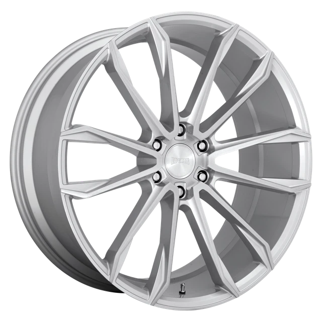 24X10 DUB S248 CLOUT GLOSS SILVER BRUSHED Wheel 6x5.5 (30mm) EUR 759,11 ...