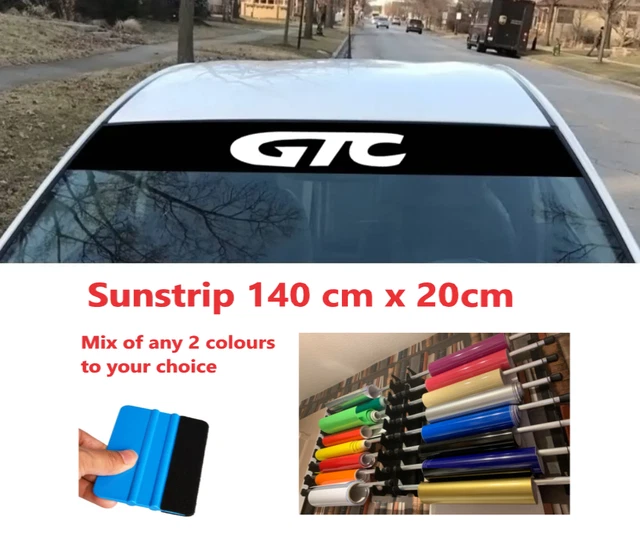 VAUXHALL SUNSTRIP INSIGNIA GTC Corsa Astra LOGO GRAPHICS DECAL STICKERS ...
