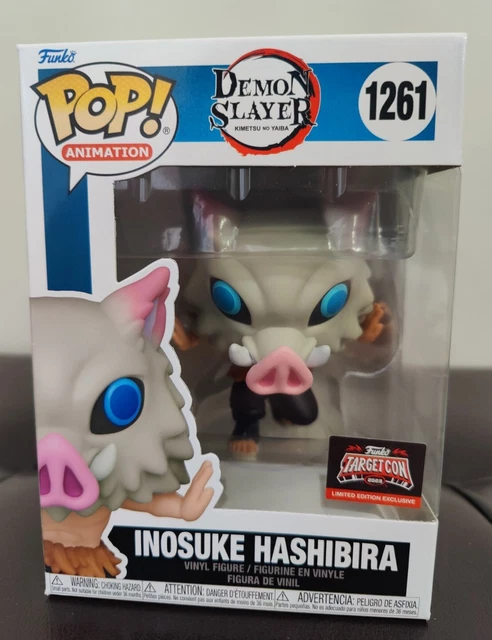 FUNKO POP! DEMON Slayer Inosuke Hashibira #1261 Target Con esclusivo ...