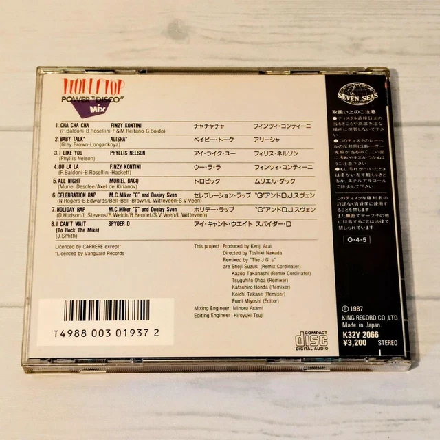 CD NONSTOP POWER Disco Mix années 90 Dance Eurobeat excellent état rare ...