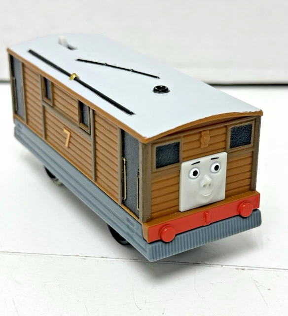 THOMAS & FRIENDS Trackmaster Toby Train Engine Motorised Mattel 2013 ...