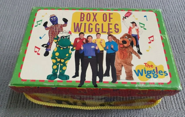 THE WIGGLES BOX of Wiggles 5 Book Set Hardcover *RARE* Greg Jeff Murray ...
